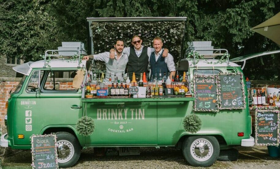 The Drinky Tin | VW Camper Van Cocktail Bar for Hire | Events & Weddings
